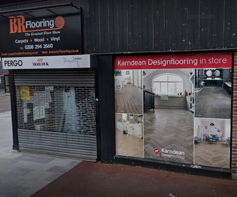 Karndean Select Studio Open retailer information panel