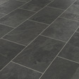 Knight Tile | Black Riven Slate