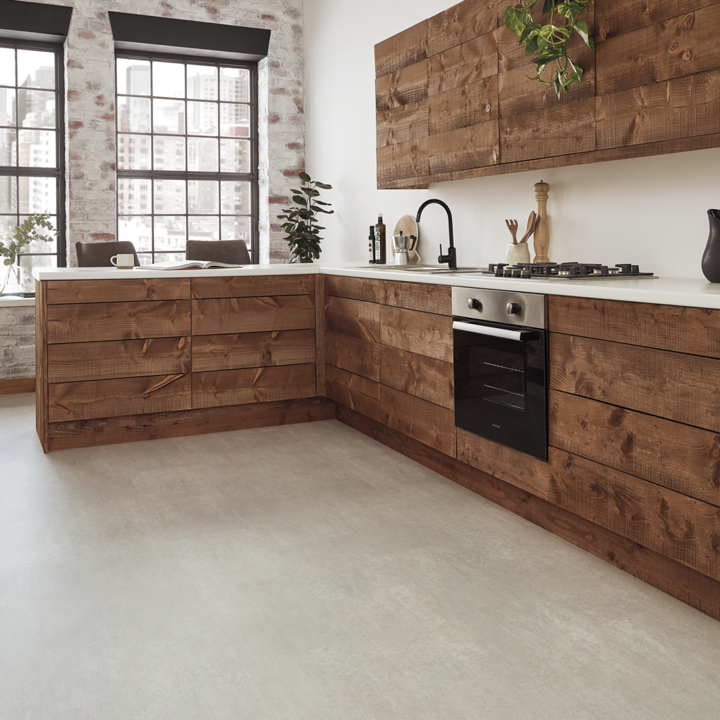 Knight Tile | Dove Grey Concrete ST21
